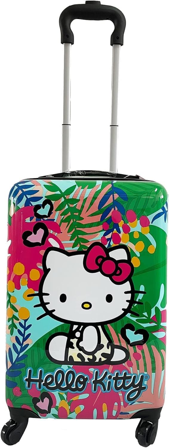 Amazon.com | Fast Forward Sanrio Hello Kitty Luggage for Girls, Kid ...