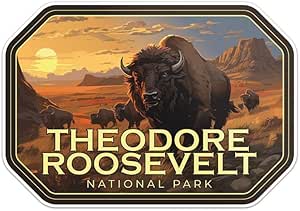 Amazon.com - Theodore Roosevelt National Park Sticker - Waterproof ...