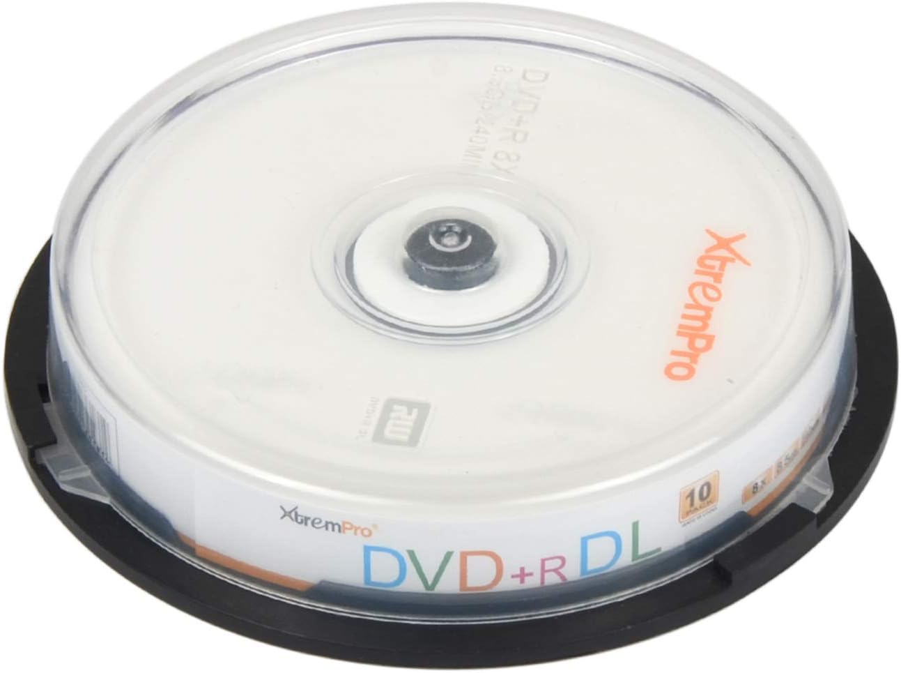 Amazon.com: XtremPro DVD+R DL 8X 8.5GB 240min Recordable Double Layer DVD 10 Pack Blank Discs in ...