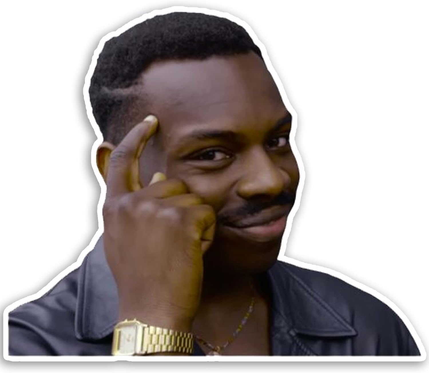 Amazon.com: Smart Guy Meme Sticker Decal Notebook Car Laptop 4.5"x5.5 ...