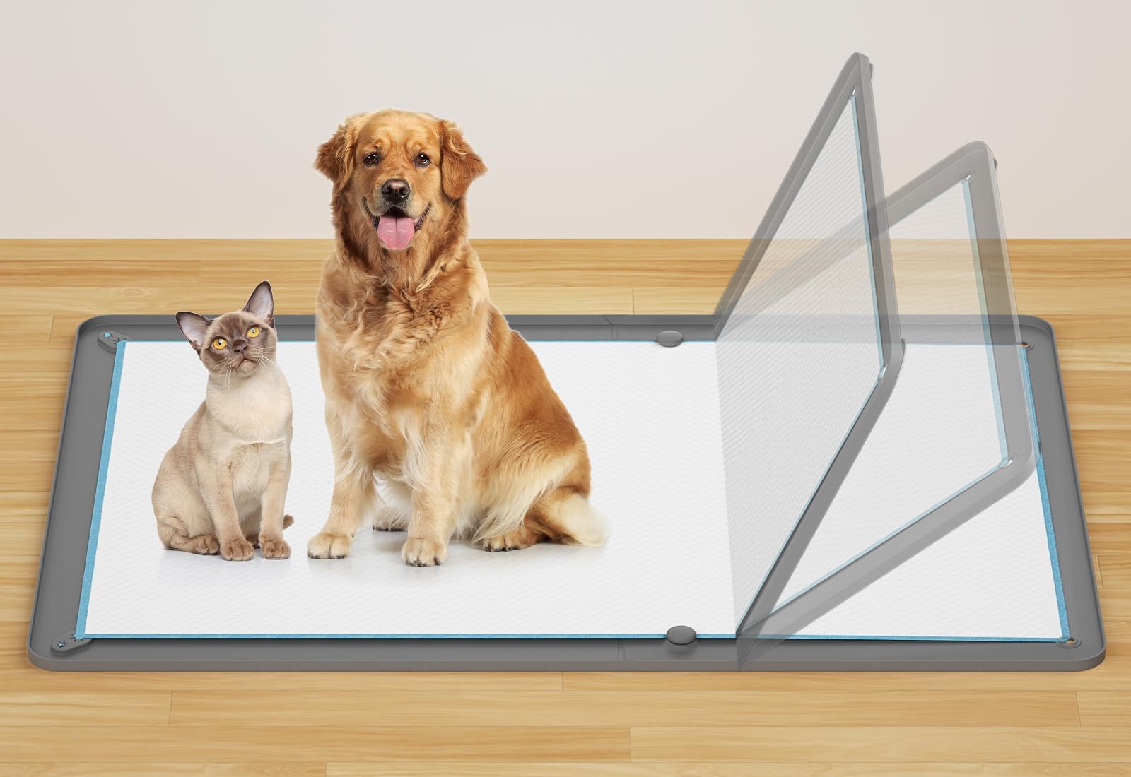 Amazon.com: Puppy Pee Pads Holder for Dog Training Pads, Soft Potty ...