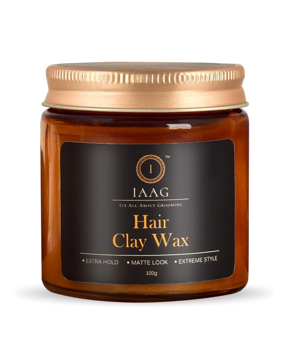 IAAG Hair Styling Clay Wax for extra hold & texture | Strong hold ...