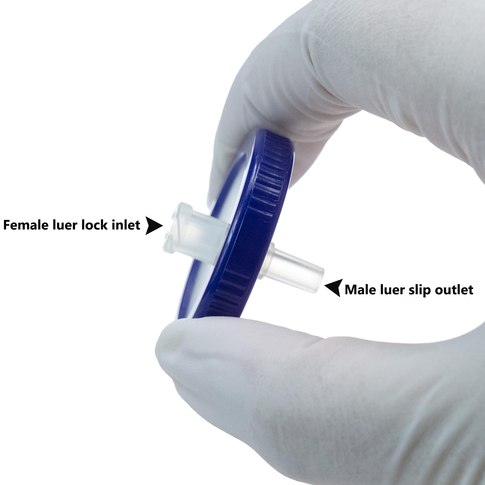 Snapklik.com : PEKYBIO Sterile Syringe Filter PVDF Hydrophilic ...