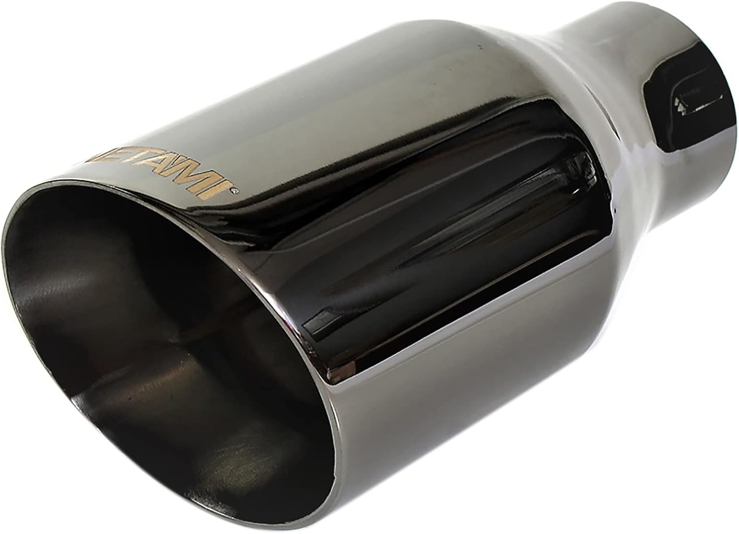 Amazon.com: 2.25 inch Inlet NETAMI NT-2475 Exhaust Tip Stainless Steel ...