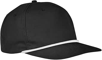Amazon.com: Big Accessories 5-Panel Golf Cap OS BLACK/ WHITE : Clothing, Shoes & Jewelry