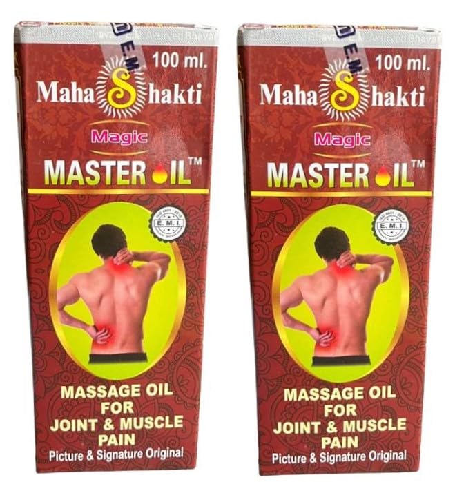 Mahashakti magic master oil for joint & muscle Pain (pacK OF 2 ...