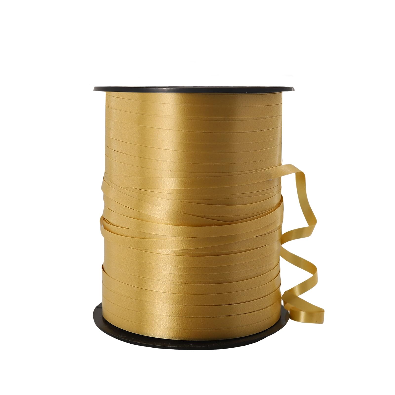 500 Yard Gold Ribbon for Balloons, 5mm Gold Curling Ribbon for Gift ...