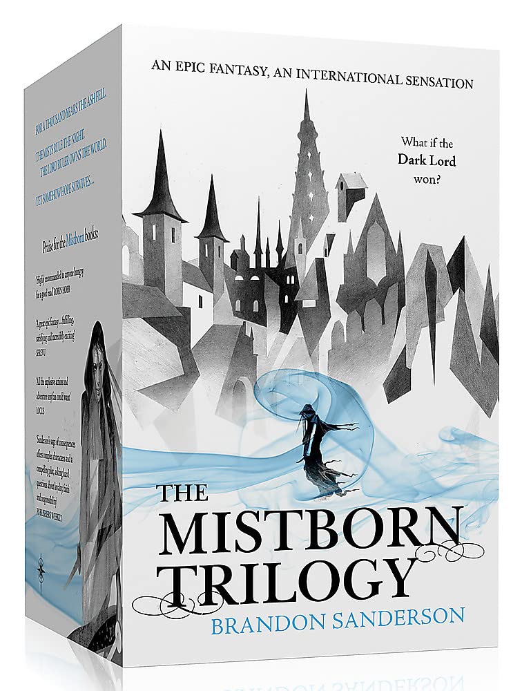 Mistborn Trilogy Boxed Set: Mistborn, The Well of Ascension, The Hero ...