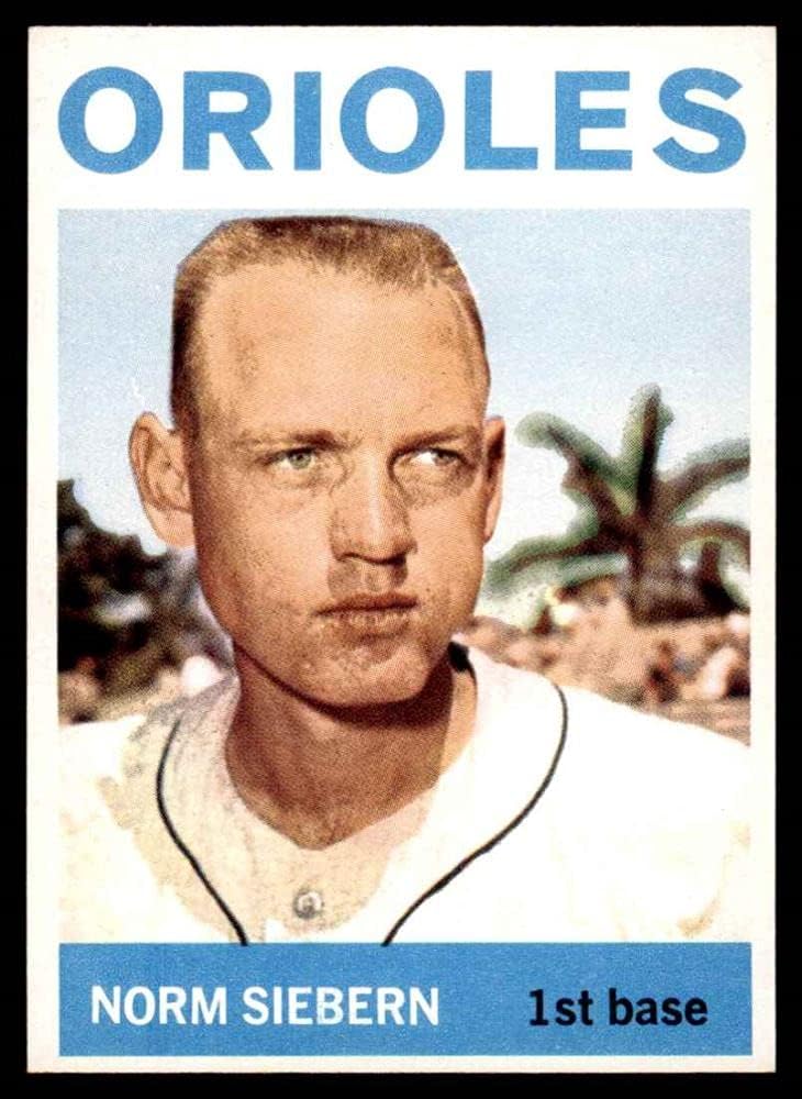 Amazon.com: 1964 Topps # 145 Norm Siebern Baltimore Orioles (Baseball ...