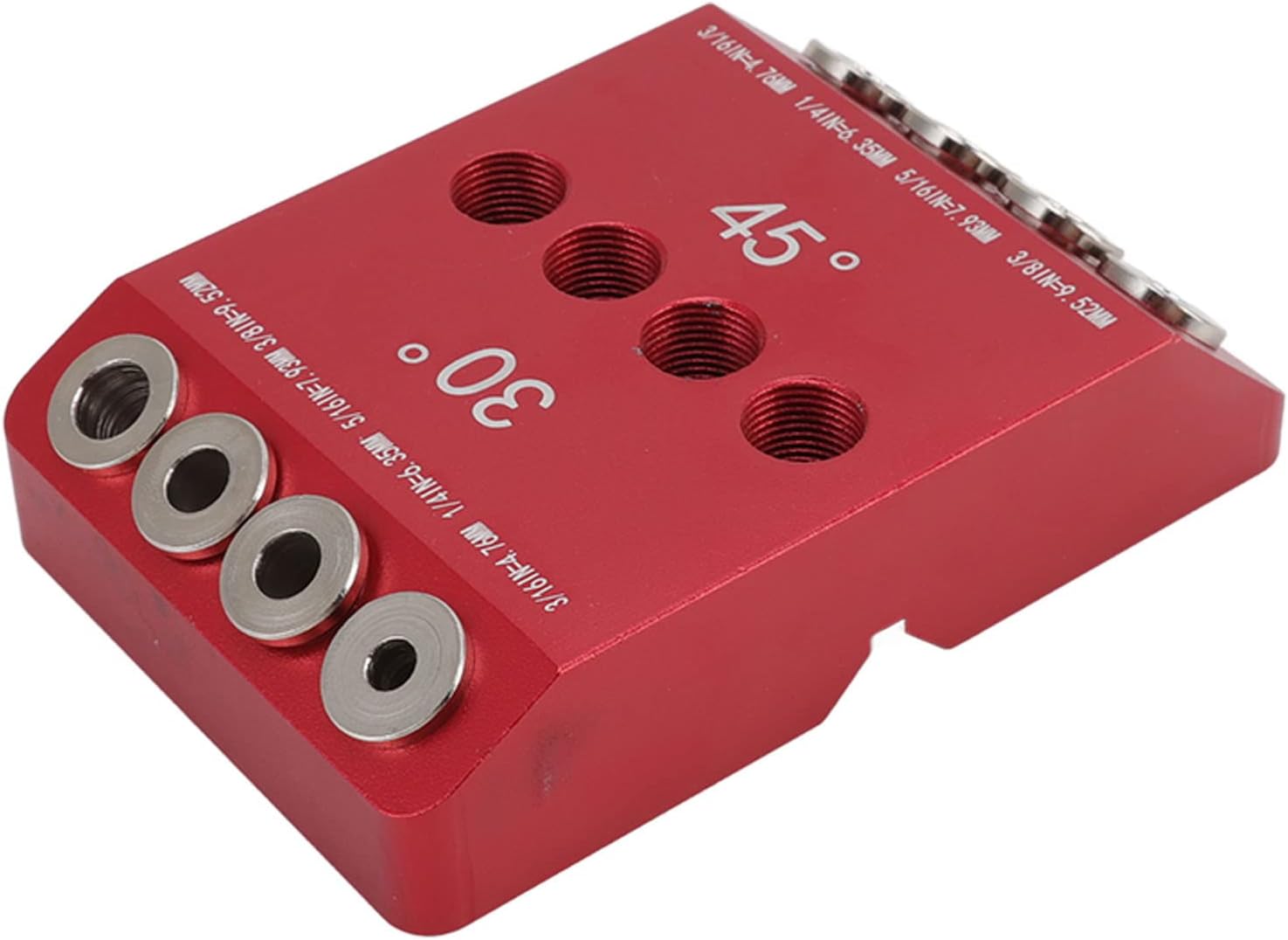 Guía de Taladro en ángulo, Plantilla de Taladro en ángulo de 30 45 90 ...