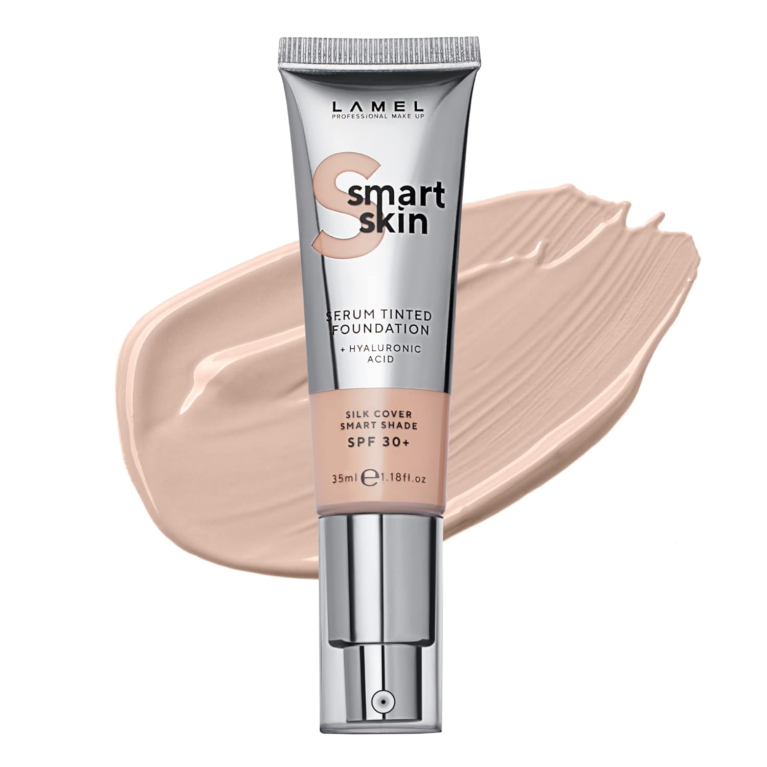 Buy Lamel- Smart Skin Serum Tinted Foundation-№401-Procelain| Hydrating ...