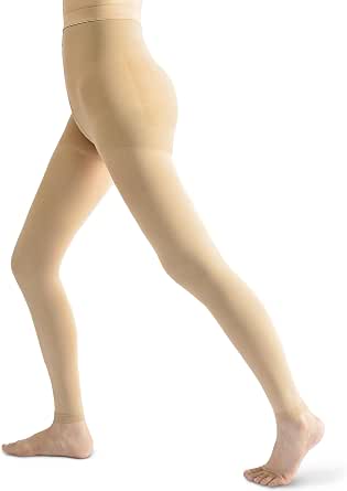 Amazon.com: Ailaka Medical Compression Pantyhose for Women, 20-30mmHg ...