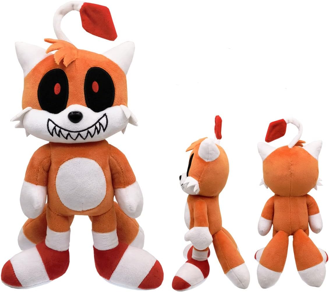 Amazon.com: 11.8inch Blood Tails Plush Toy, Evil Tails Stuffed Plush ...