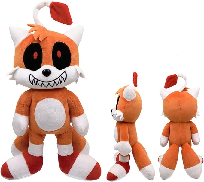 Amazon.com: 11.8inch Blood Tails Plush Toy, Evil Tails Stuffed Plush ...