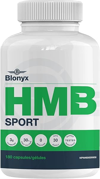 Amazon.com: Blonyx HMB Sport Capsules - 3g Daily High Purity HMB ...