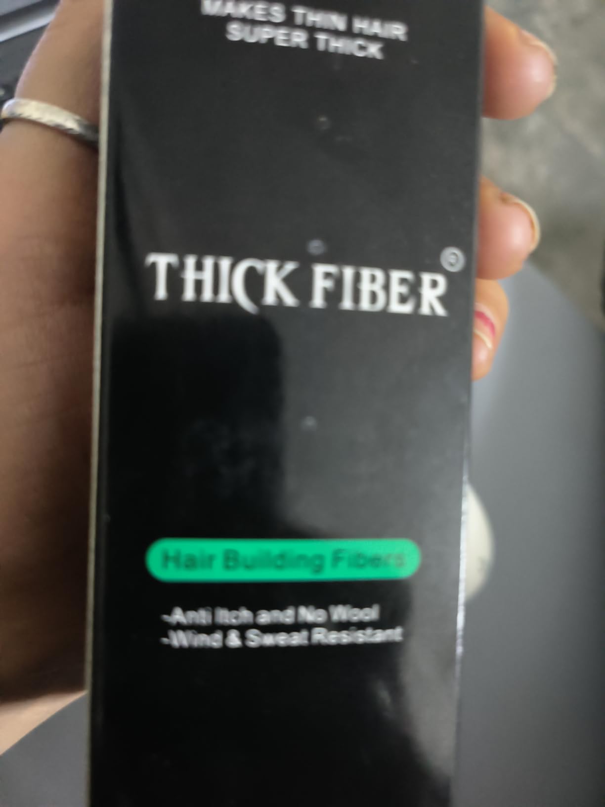 Buy Thick Fiber - Hair Building Fibers (Black) 25gm - Hair Fibers For ...