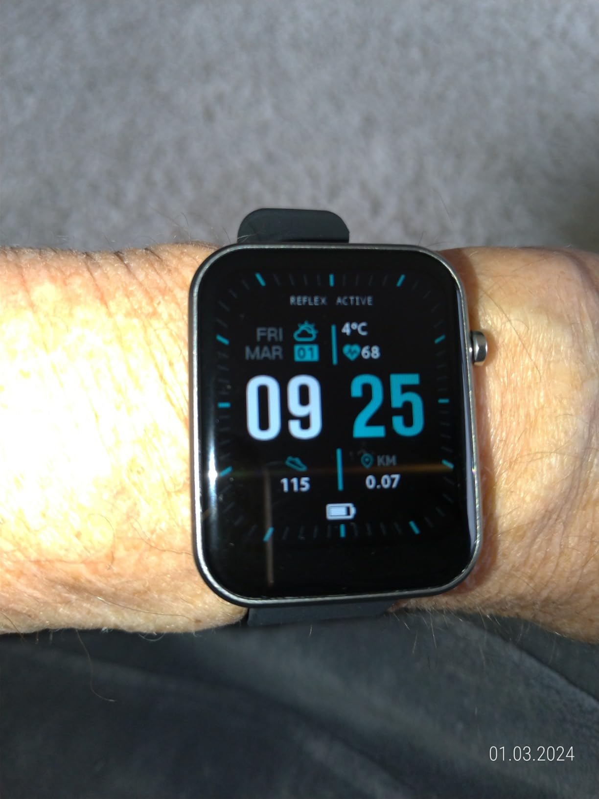 Reflex Active Smart Watch (Series 13) Bluetooth Watch for Men & Women ...