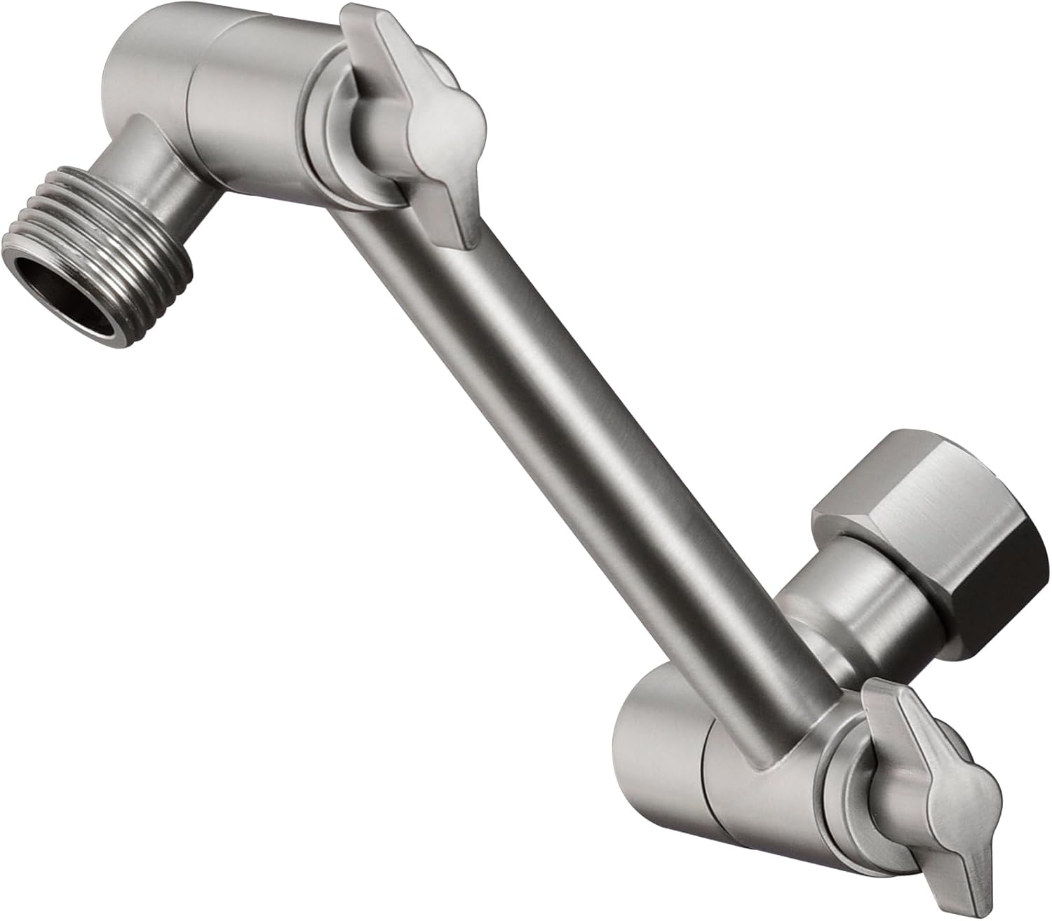 CLOVERMAP Adjustable Shower Head Extension Arm, 4 Inch Anti-Leak Shower ...
