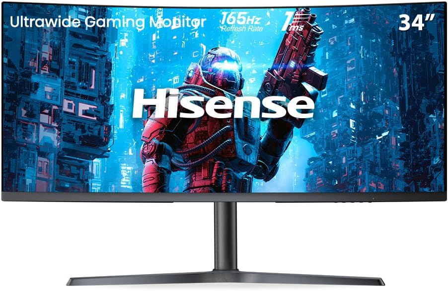 Dell 34 Inch Ultrawide, WQHD (Wide Quad High Definition), Curved USB-C ...