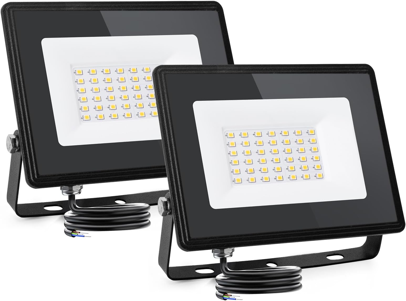 Aigostar LED Strahler Außen 30W,3300LM Superhell LED Fluter,IP65 ...