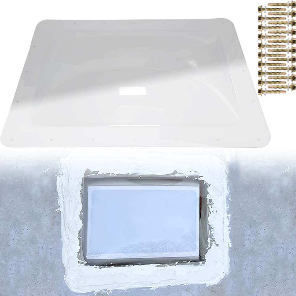 Rv Shower Skylight Cover XMK RV Skylight Replacement Inner Dome, 14" X