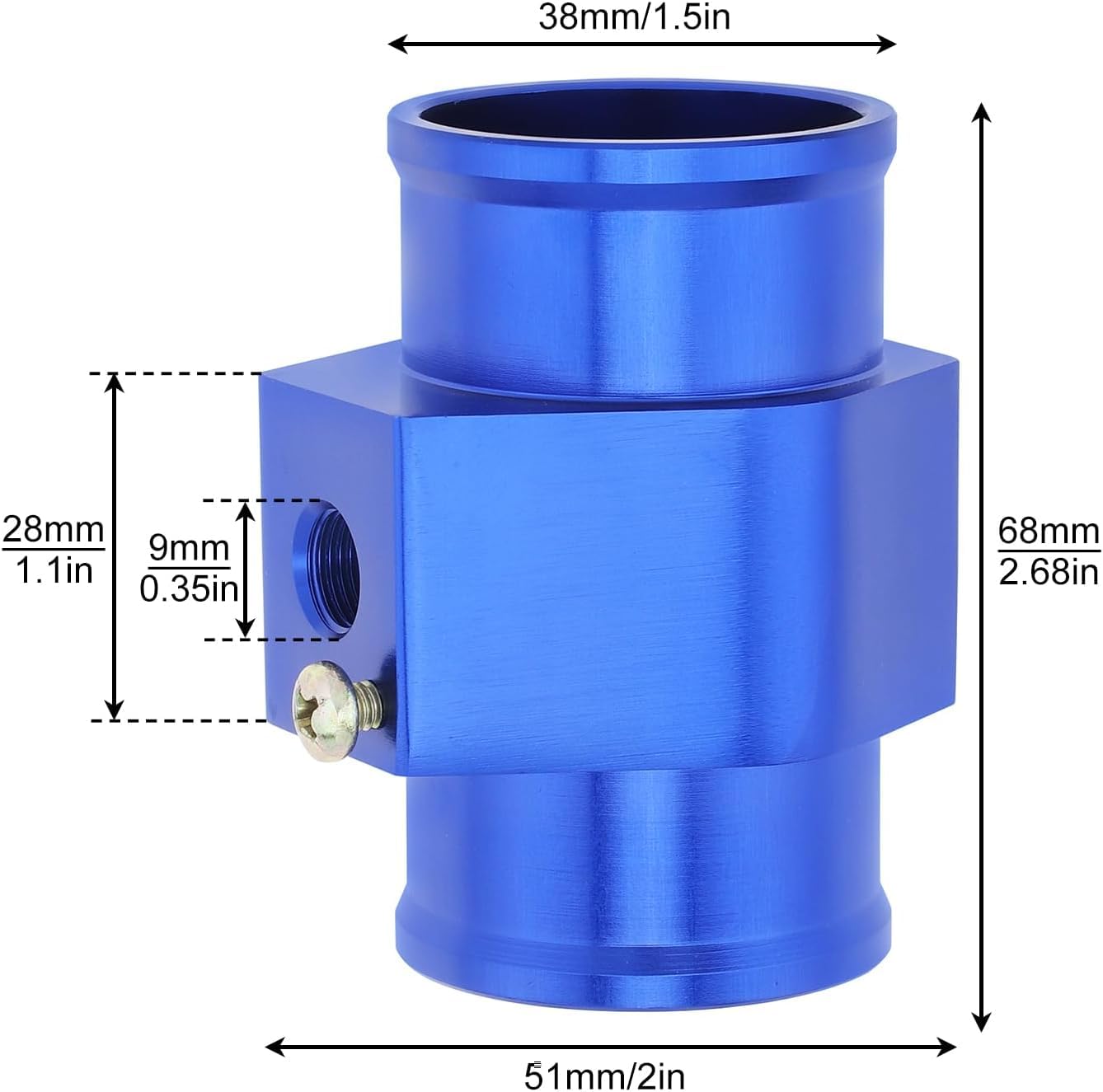 Snapklik.com : DriSentri Water Temp Joint Pipe, Radiator Sensor Adaptor ...