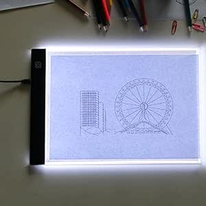 Amazon.com: Artcraft Light Pad, A5 Tracing Light Box, for Painting ...