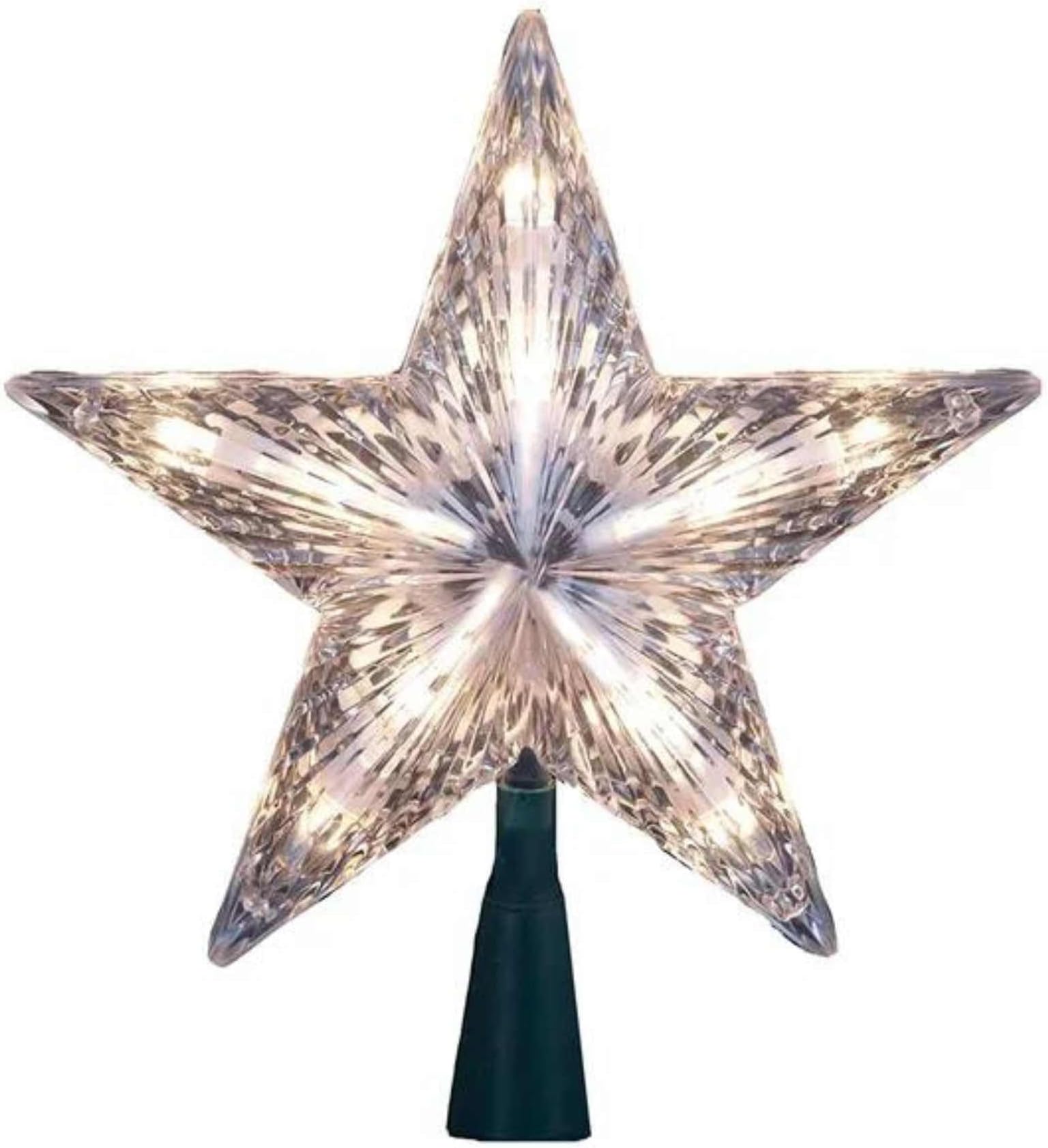 Amazon.com: Roman 133174 Gold Burst Tree Topper Spikes on Spring, 15 ...