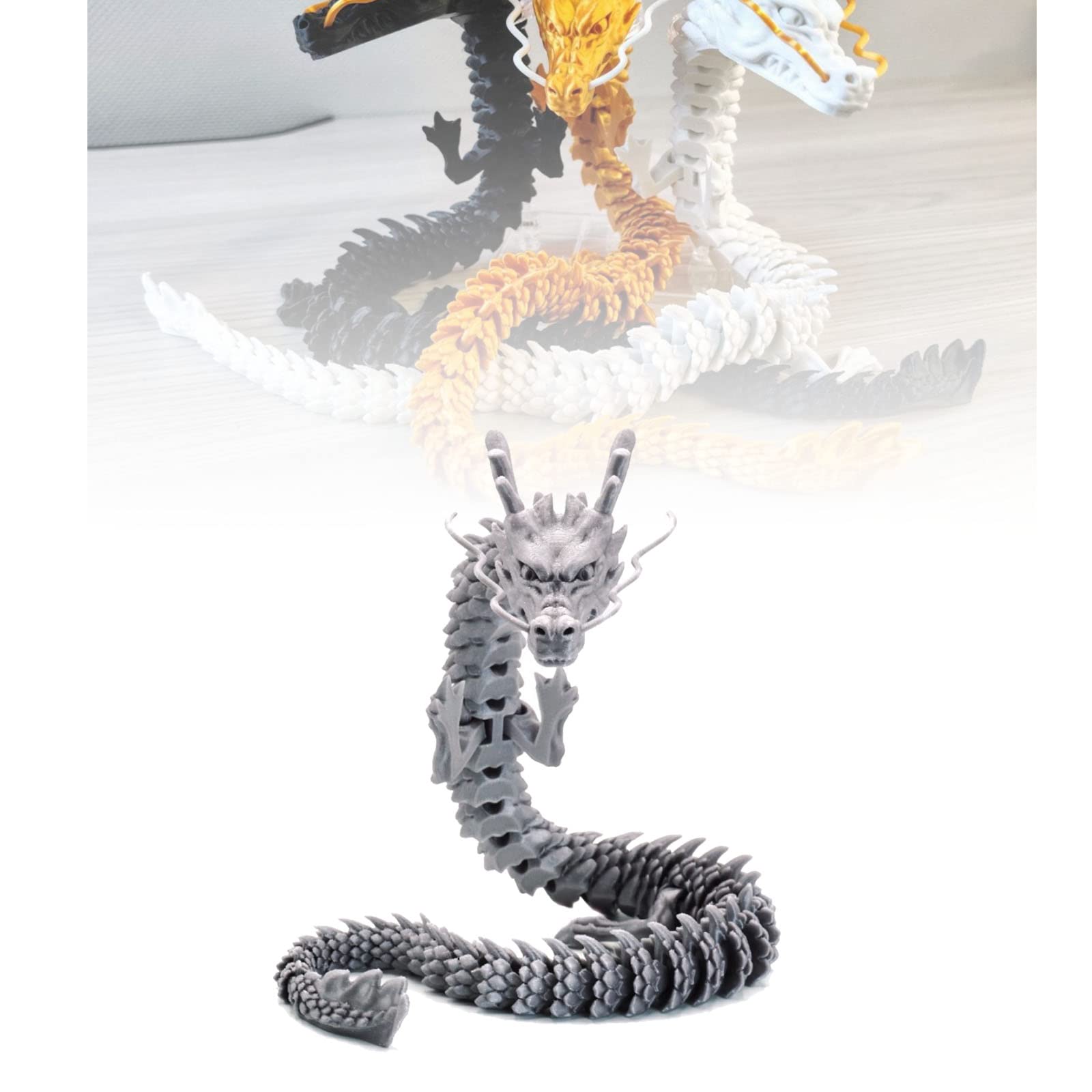 Dragon Toys Dragon Figurines For Adults Collectors 3d Printed Realistic ...