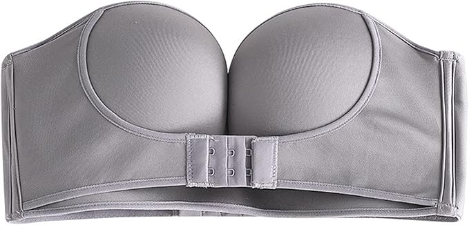Niazi Women's Strapless Bra with Front Buckle Strapless Bra with Front ...