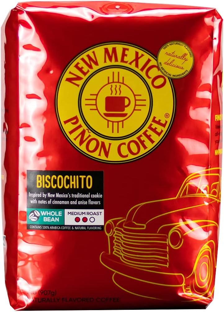 Amazon.com : New Mexico Piñon Coffee Naturally Flavored Coffee (Adobe ...