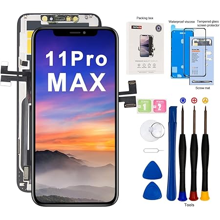 Amazon.com: EFAITHFIX for iPhone 11 Pro Max Screen Replacement OLED 6.5 ...
