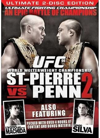 Amazon.co.jp: Ufc 94: St Pierre Vs Penn DVD Import : Toys & Games