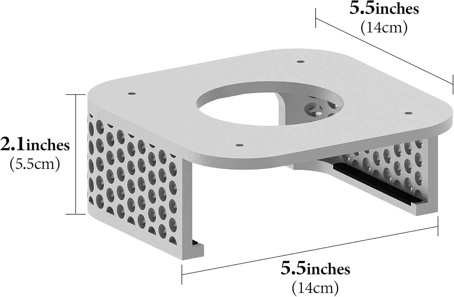 Geekria Desktop Computer Under Desk Mount, Guam | Ubuy