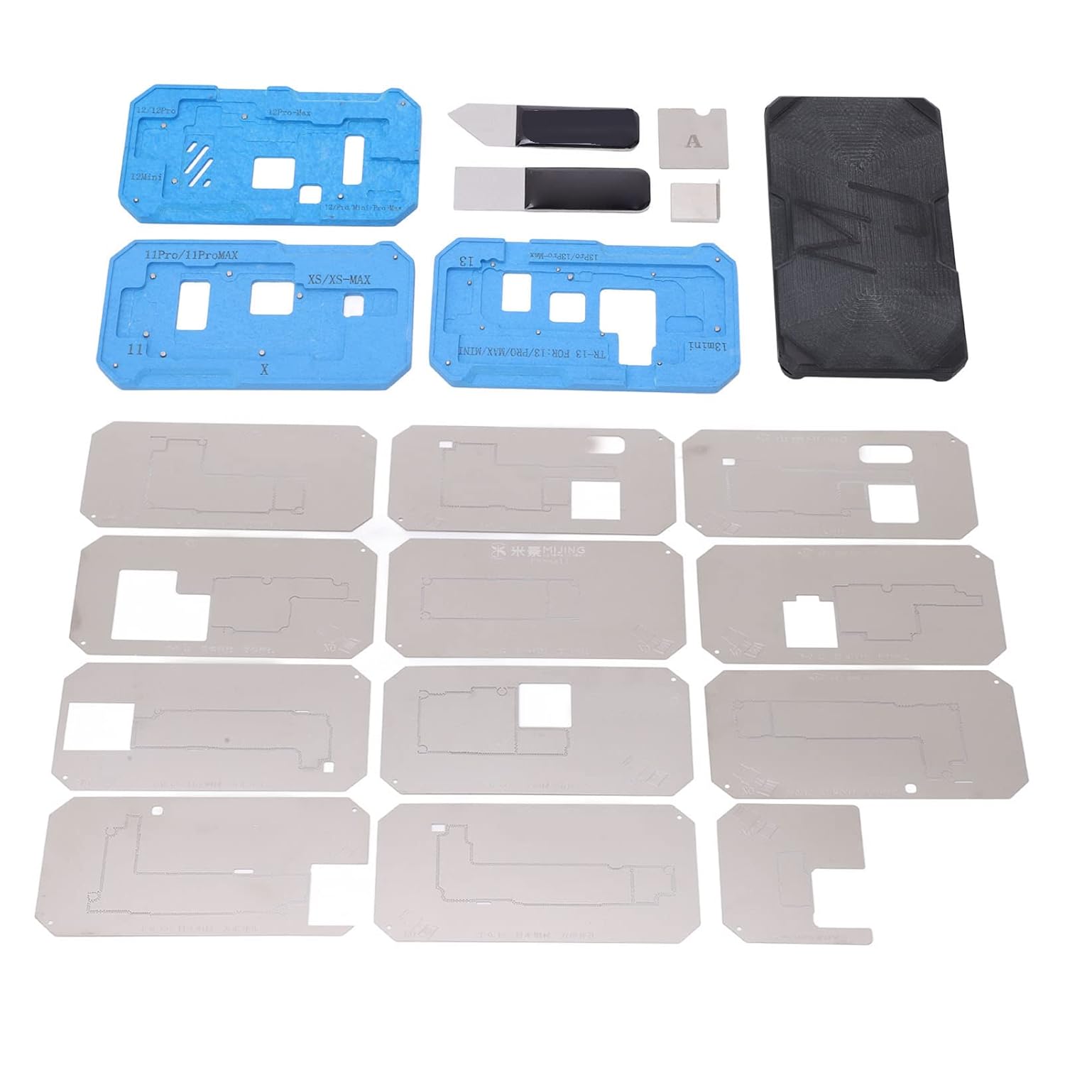 Reballing Template, BGA Reball Stencil Strong Magnetic for Maintenance ...