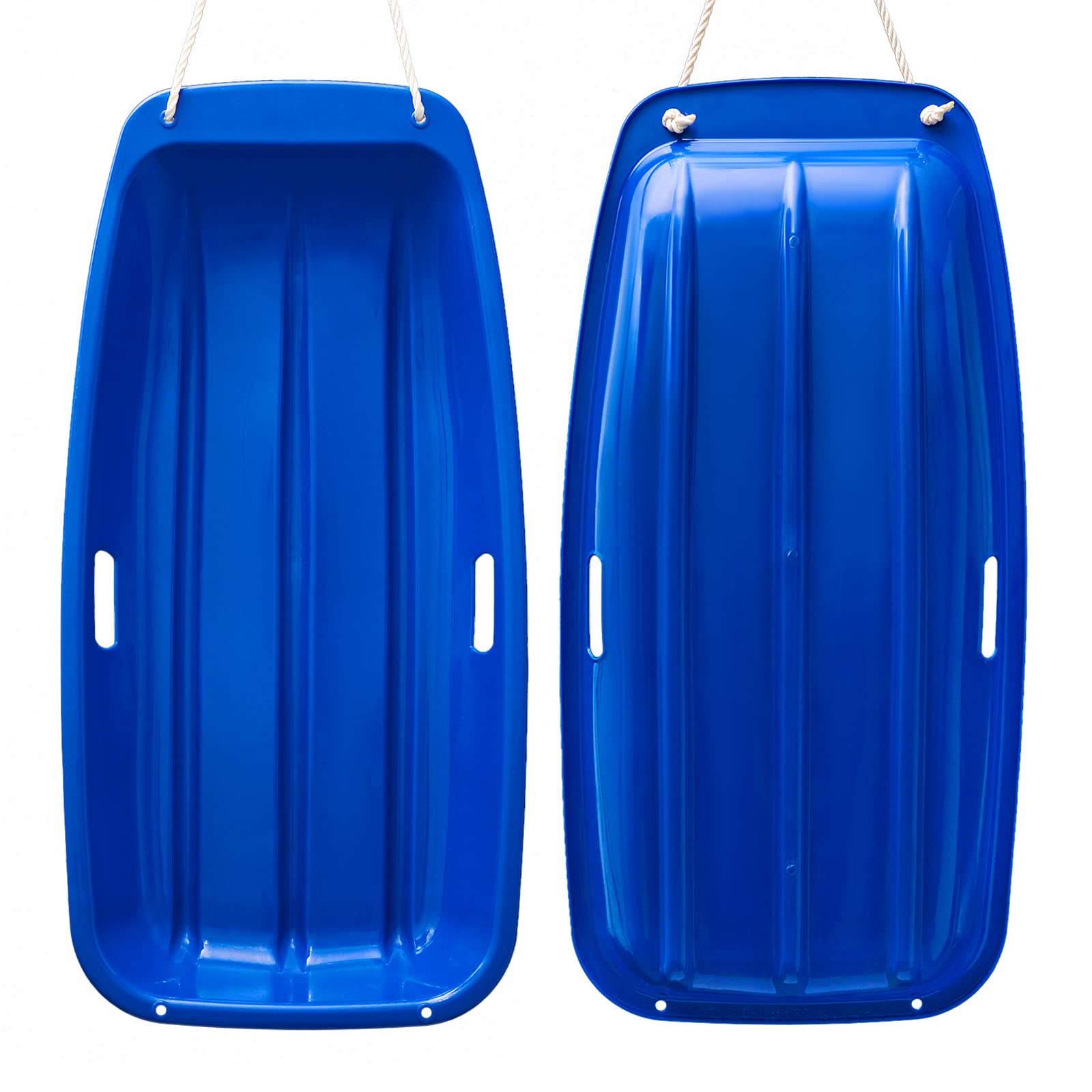 Family Snow Sledding AGPTEK 31 Inch Durable Downhill Sprinter Toboggan ...