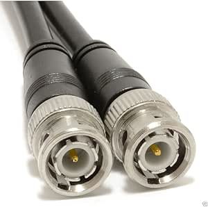 Amazon.com: BNC Patch Leads RG59 for CCTV Cameras to DVR Video Cable ...