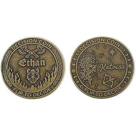 Amazon.com : Custom Name Constellation Decision Coin Flip to Decide ...