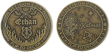 Amazon.com : Custom Name Constellation Decision Coin Flip to Decide ...