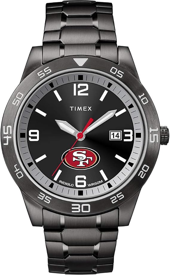 Amazon.com: Timex Men's TWZFFORMM NFL Acclaim San Francisco 49ers Watch ...
