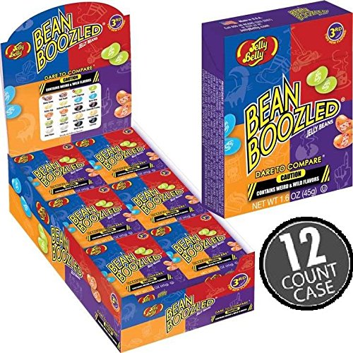 Amazon.com : Jelly Belly Beanboozled Bag 54g x 12 : Grocery & Gourmet Food