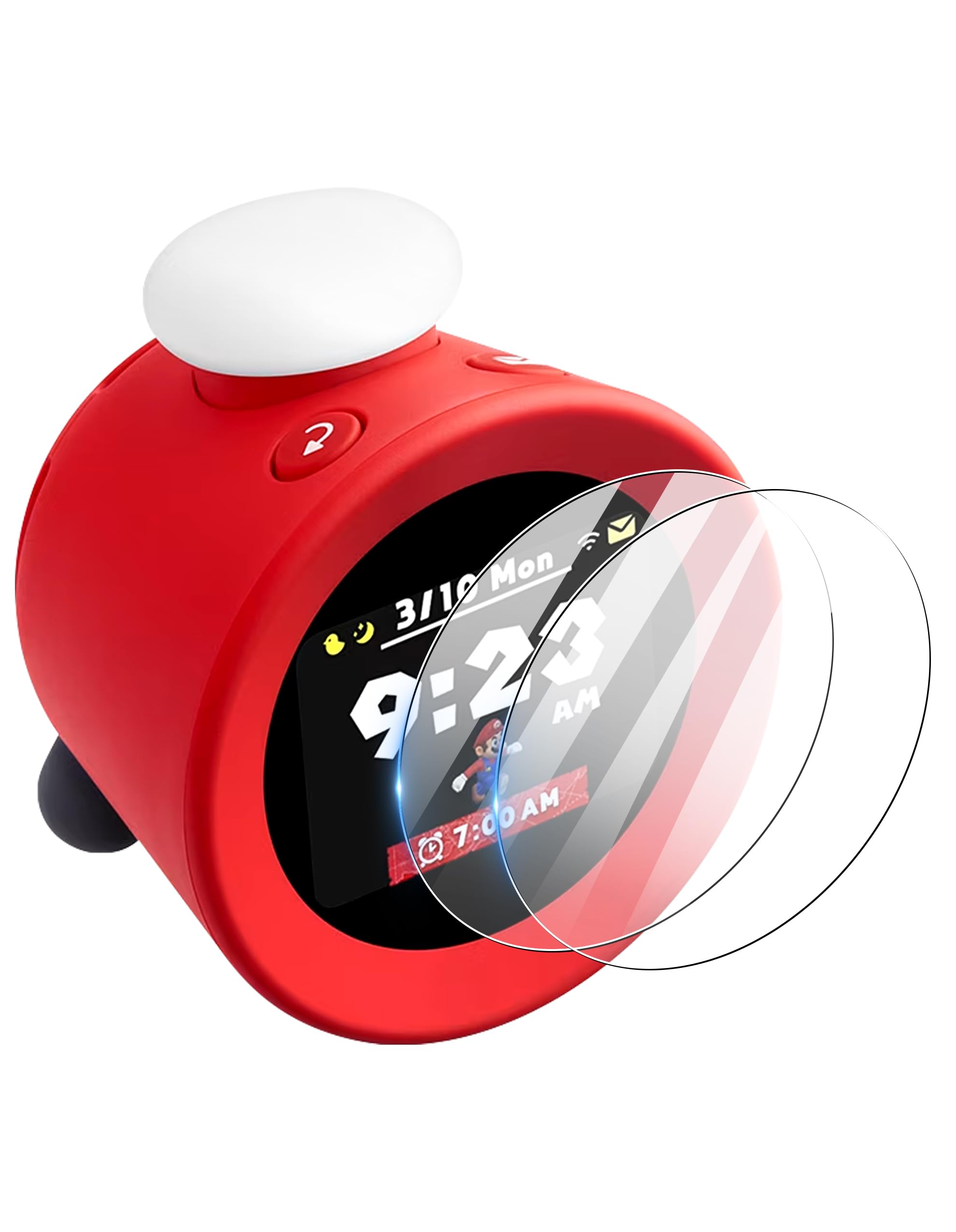 Amazon.com: Jusy [2-Pack HD Screen Protect for Nintendo Sound Clock ...