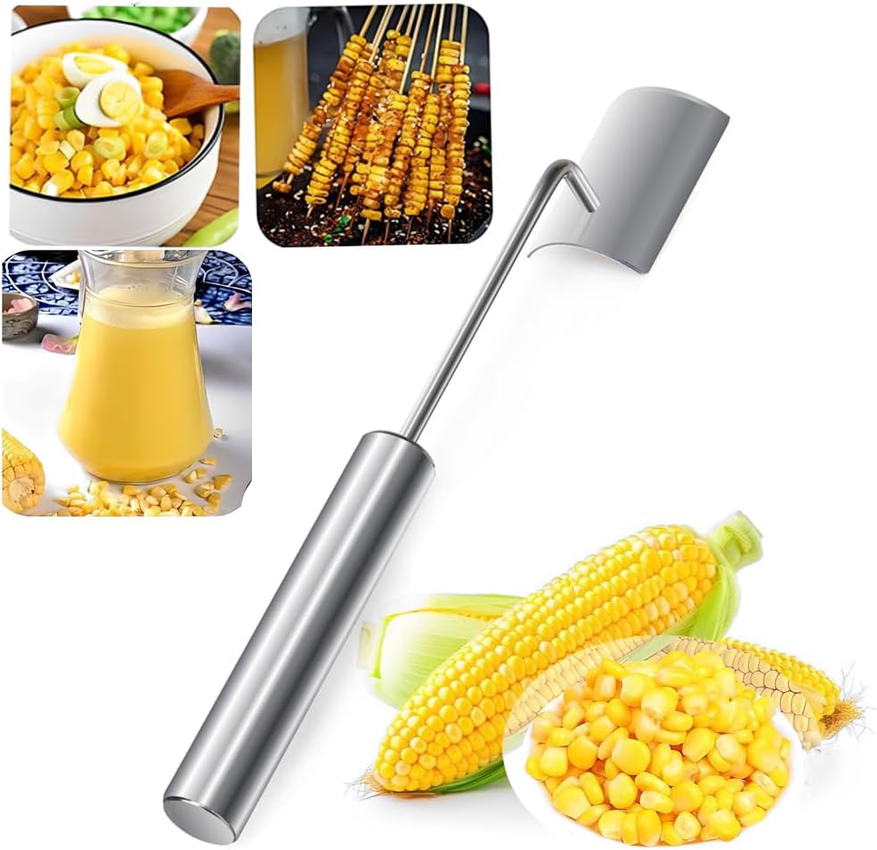 Amazon.com: Stainless Steel Corn Peeler - Stripper for Corn on the Cob ...