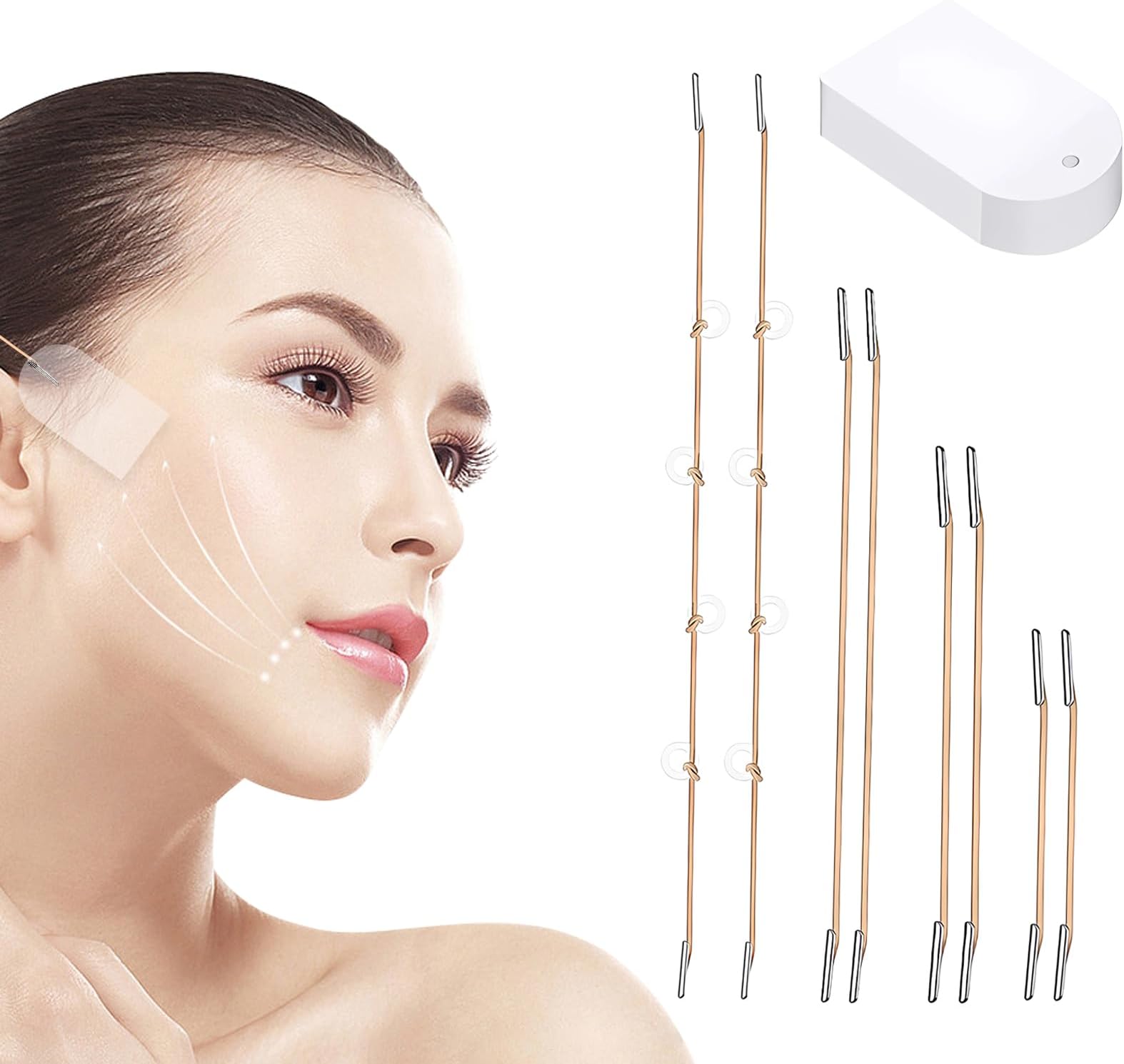 Amazon.com : FMOYSIEN Face Lift Tape Invisible,Ultra Thin Invisible ...