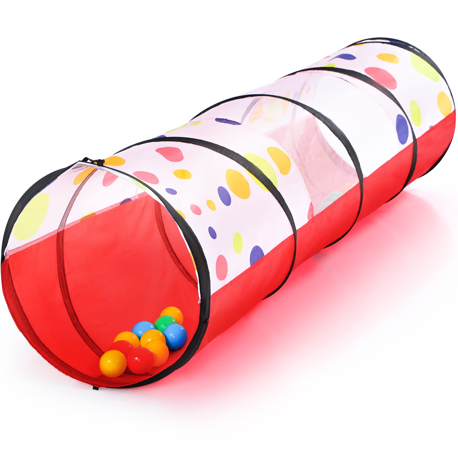 Amazon.com: PigPigPen Kids Tunnel for Toddlers,Pop Up Play Tunnel Tent ...
