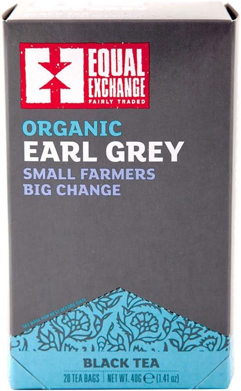Amazon.com : Equal Exchange Organic Earl Grey Tea, 20-Count : Black ...