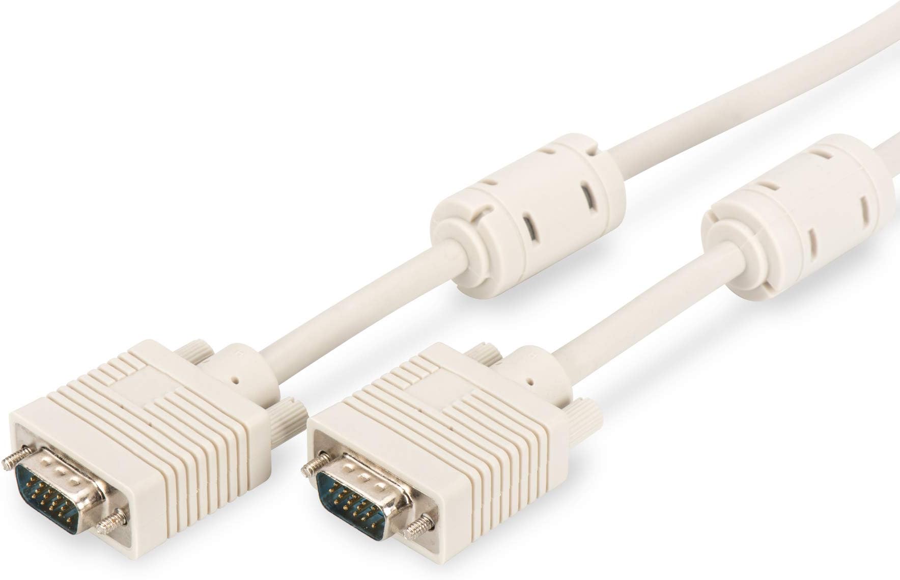 Rankie Cavo VGA a VGA, Cavo Maschio a Maschio per Monitor TV PC, 1,8 m ...