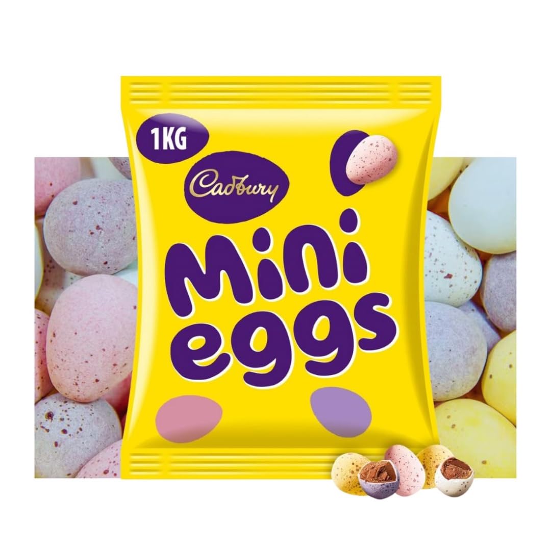 Mini Eggs 1kg Easter Eggs - Easter Egg Hunt Pack For Sharing ...