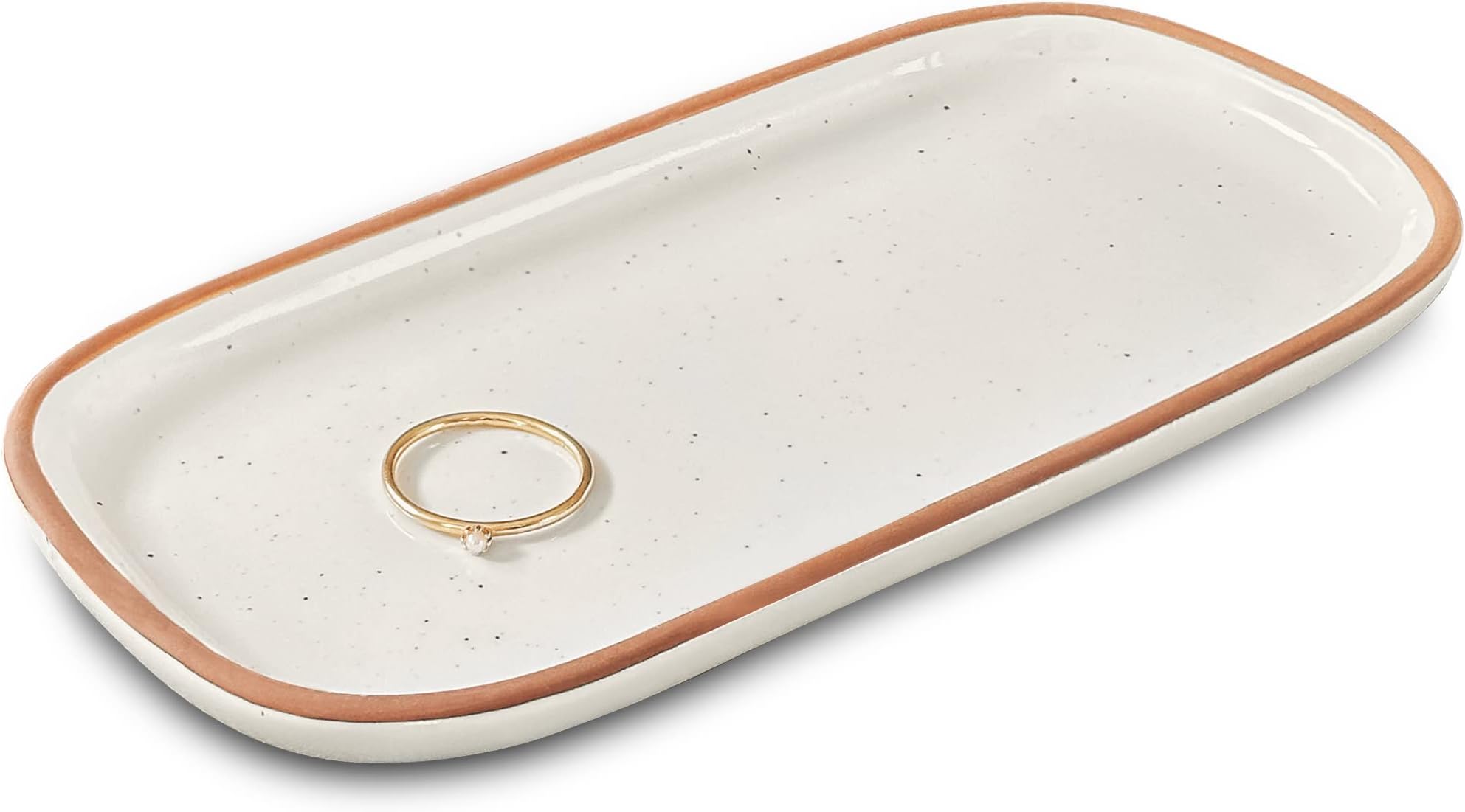 Amazon.com: Ceramic Cloud Shaped Decorative Tray with Smile Face, Cute ...