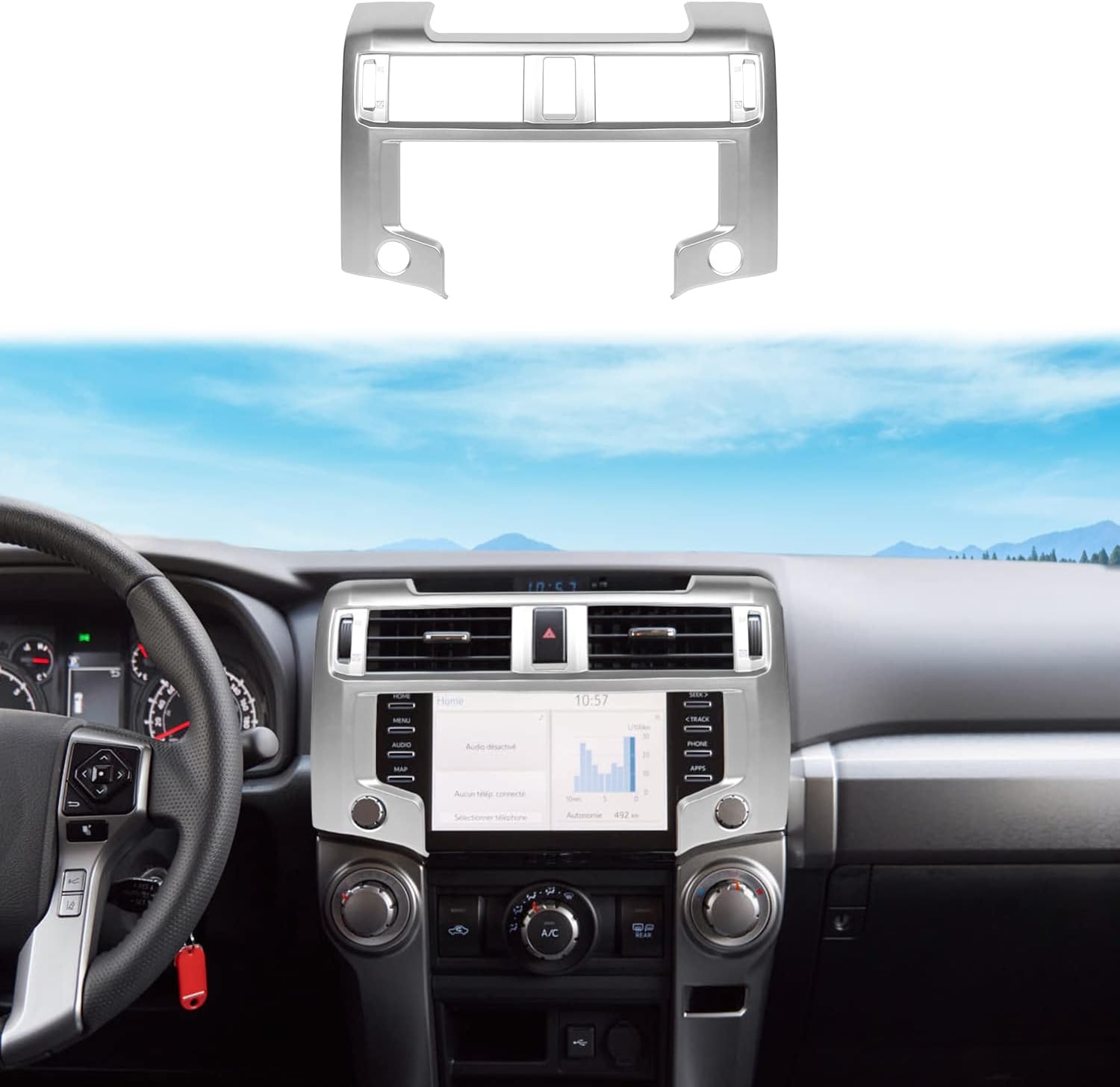 Amazon.com: JWWY for 4runner Center Consoles Dash Board Protecter Cover ...
